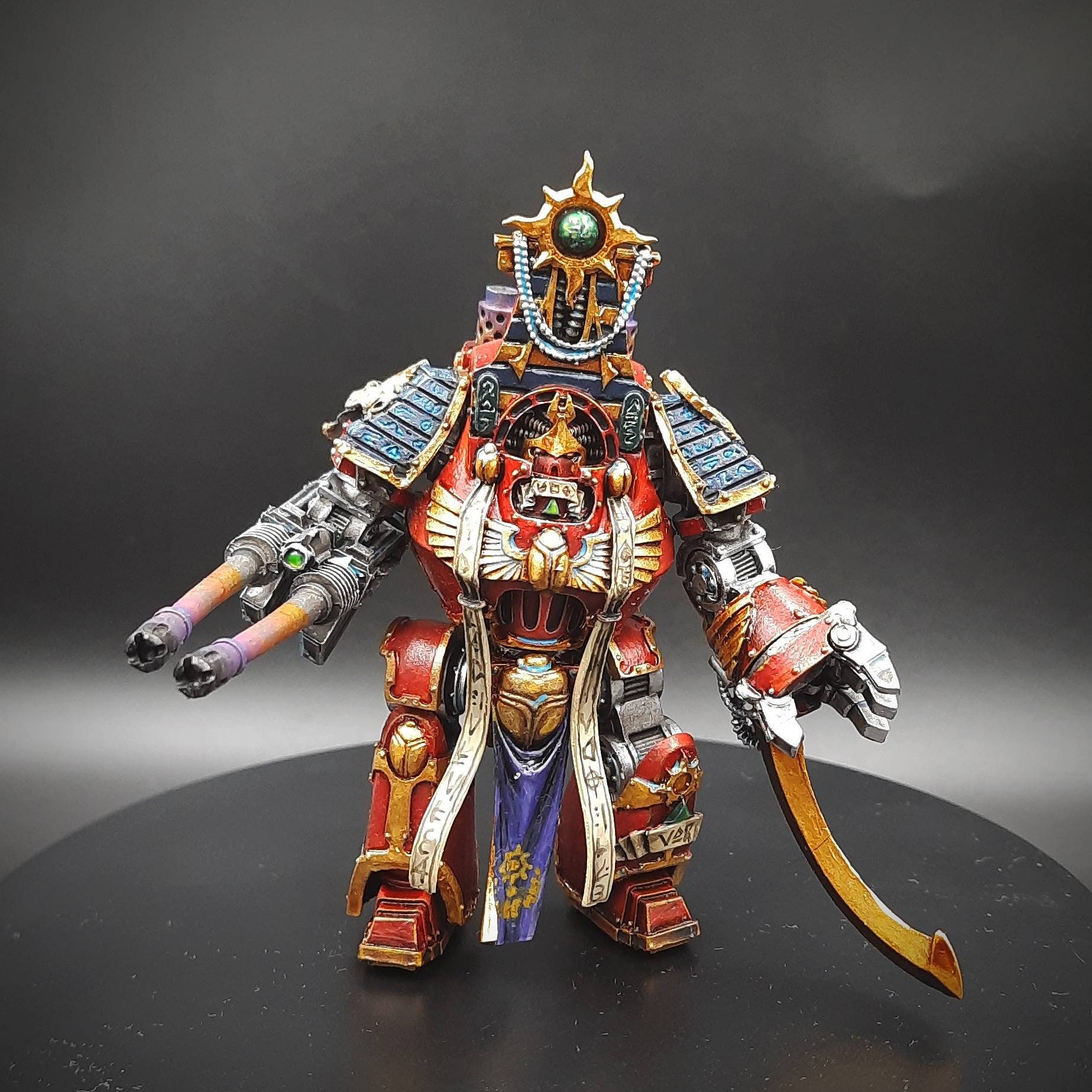 Thousand Sons Contemptor Dreadnought Osiron Painted Commission - Etsy ...
