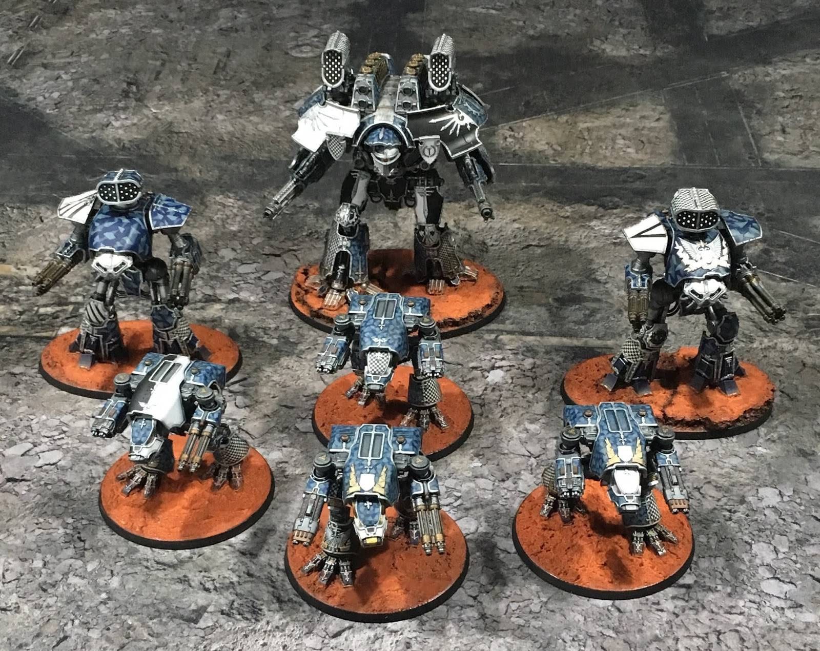 Adeptus Titanicus Commission Miniature Painted - Etsy