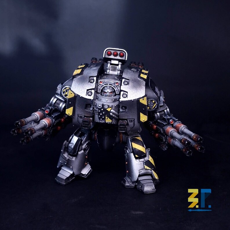 Iron Warrior Leviathan Dreadnought With All Weapons Painted - Etsy