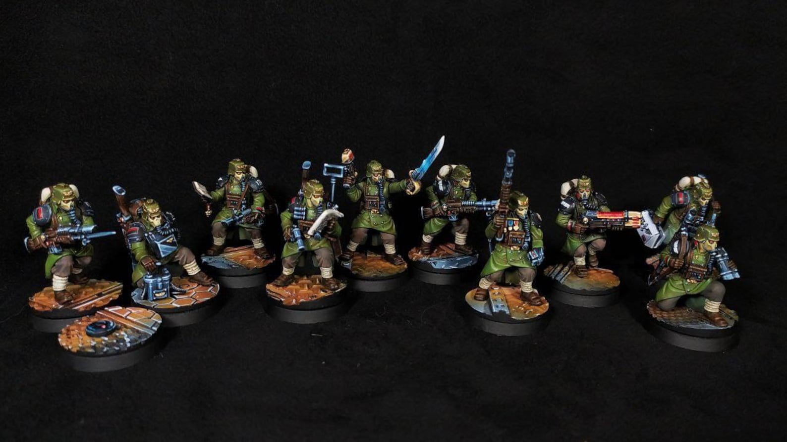 Death Korps of Krieg Command Squad Forgeworld Painted - Etsy