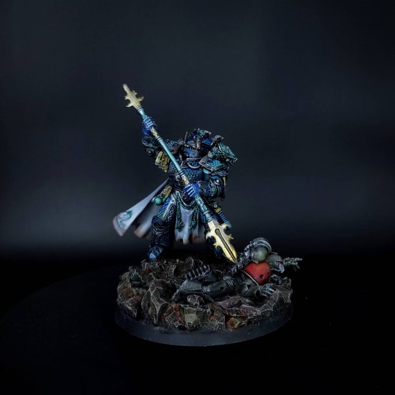 Alpharius Omegon Primarch of the Alpha Legion Painted - Etsy