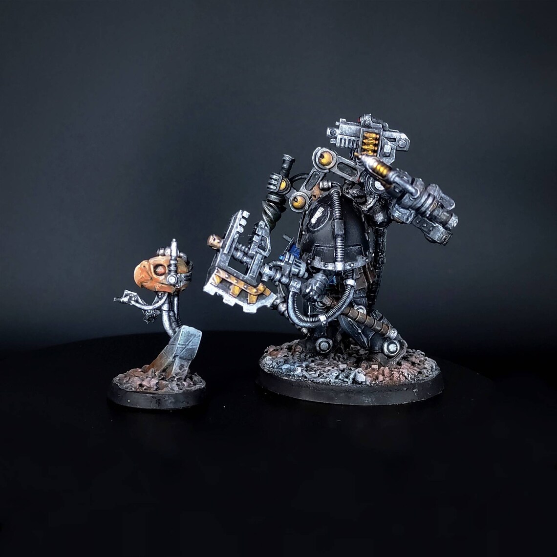 Techmaster in Saturnine Terminator Armor From Tortugabaystudio - Etsy