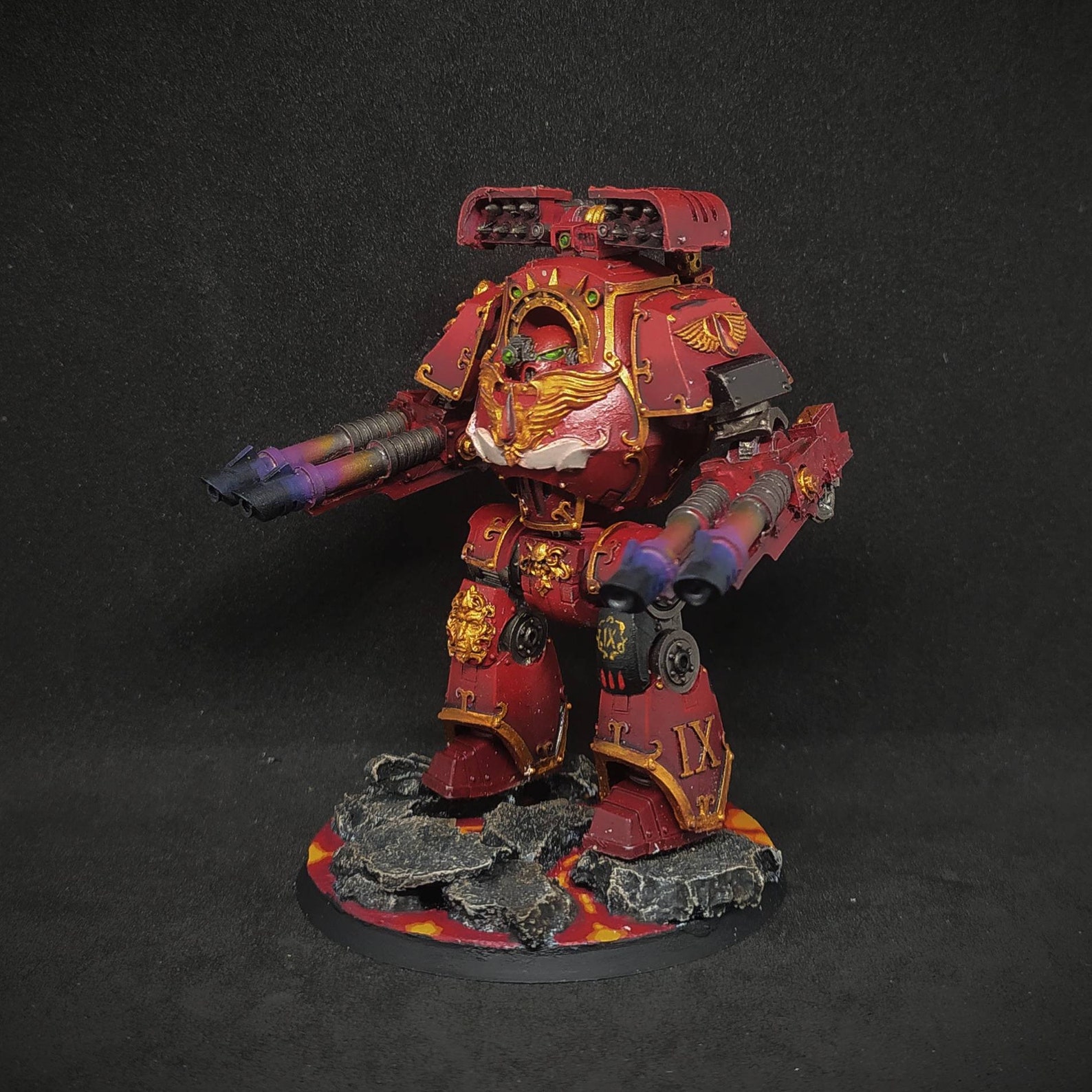 Blood Angels Contemptor Dreadnought Painted | Etsy