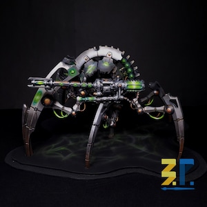 Necron Seraptek Heavy Construct With Synaptic Obliterators Painted ...
