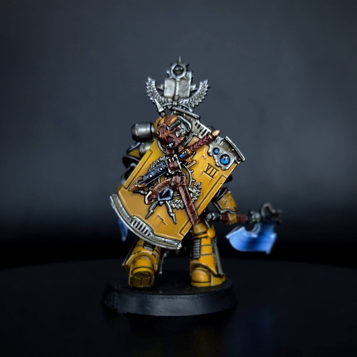 Imperial Fists Fafnir Rann Commission Painted - Etsy