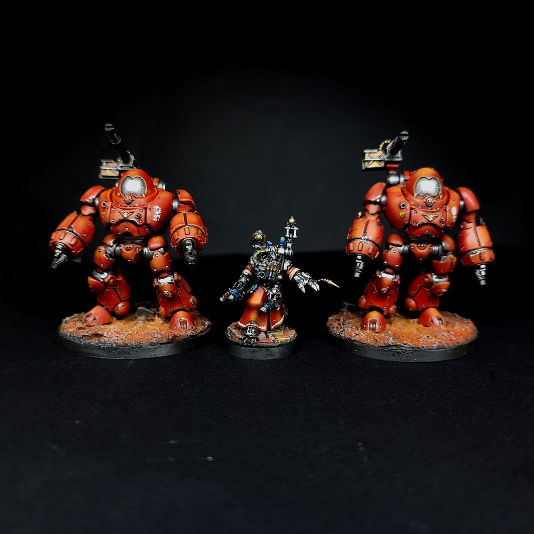 Adeptus Mechanicus Kastelan Robots Warhammer 40k Painted Commission - Etsy