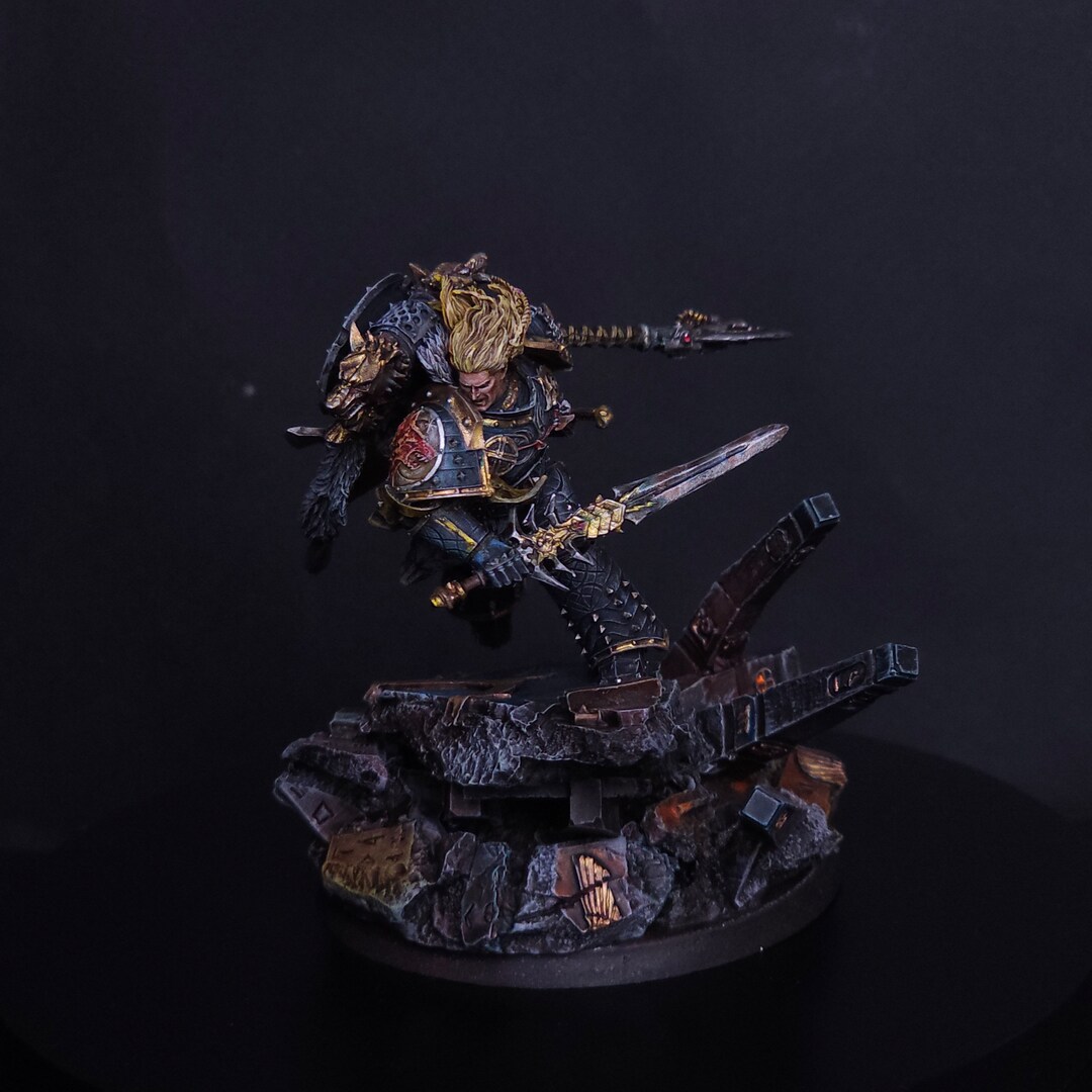 Leman Russ, Primarch of the Space Wolves Painted Commission - Etsy