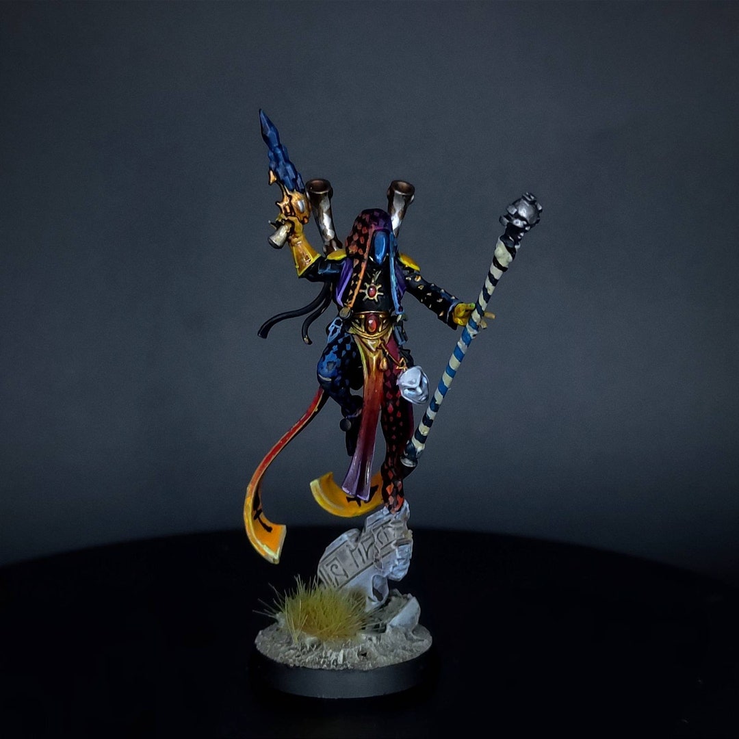 Shadowseer Harlequin Painted - Etsy