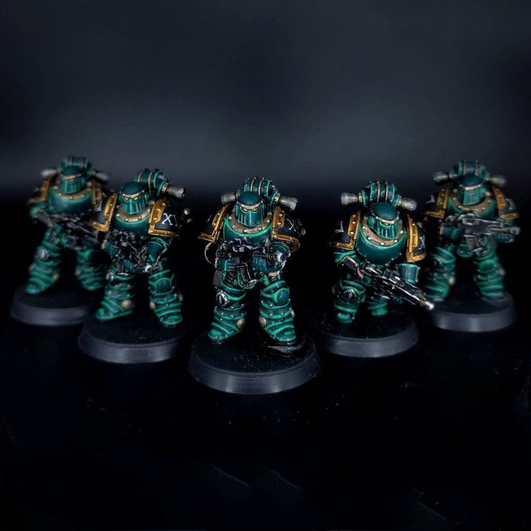 Tactical Squad in Mk 2.5 Armor True Scale From Tortugabaystudio 10 ...