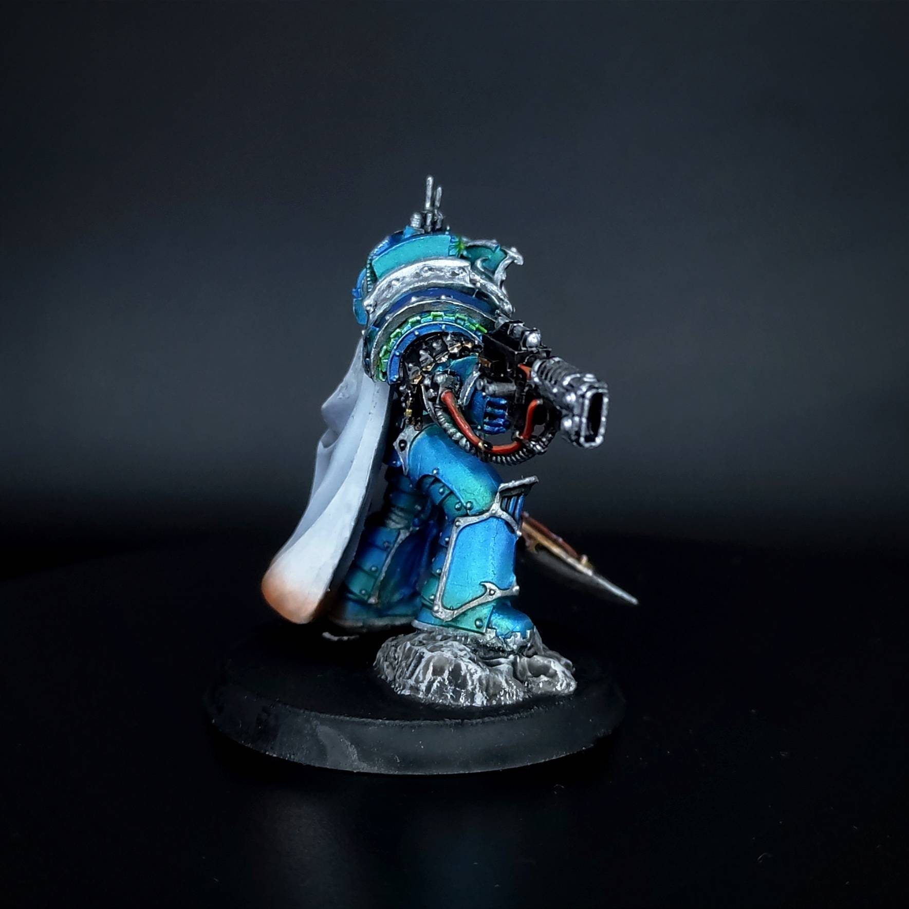 Alpha Legion Praetor / Praetor in Cataphract Armor Painted - Etsy