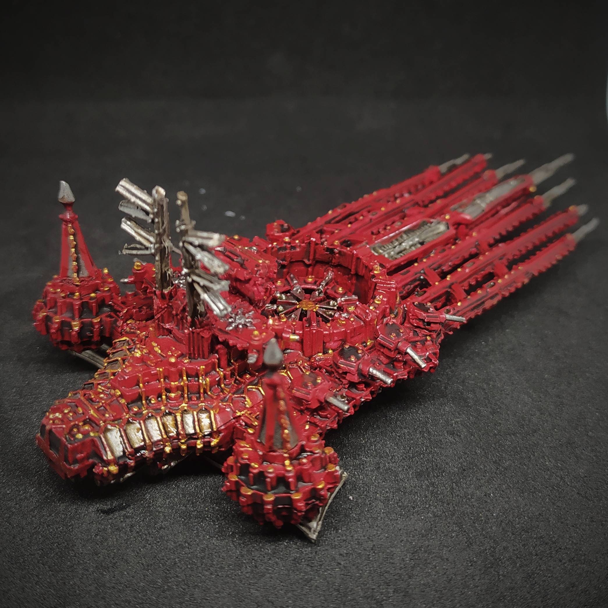 Planet Killer Chaos Battlefleet Gothic painted | Etsy
