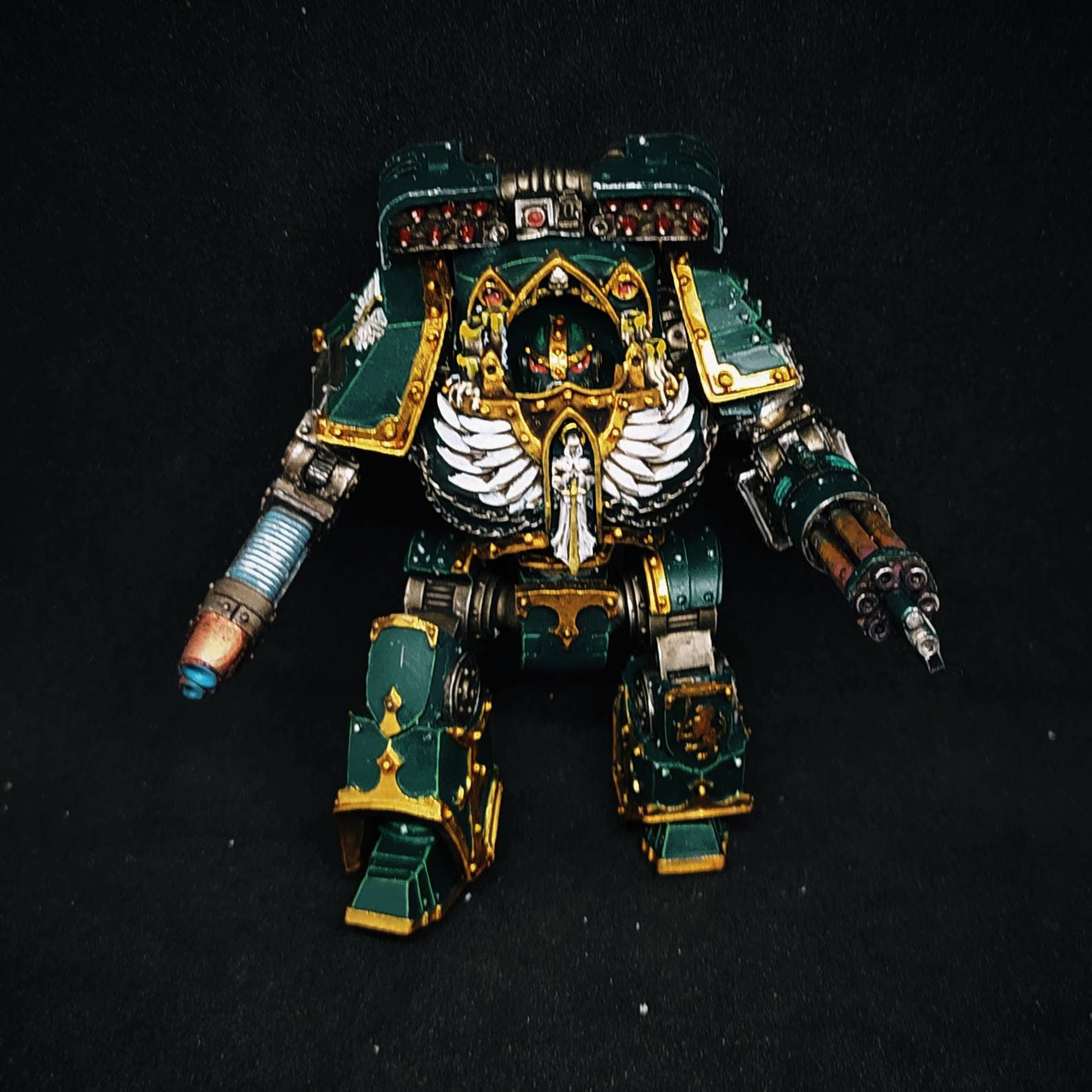 Dark Angels Contemptor Dreadnought 30k 40k Painted Commission - Etsy ...