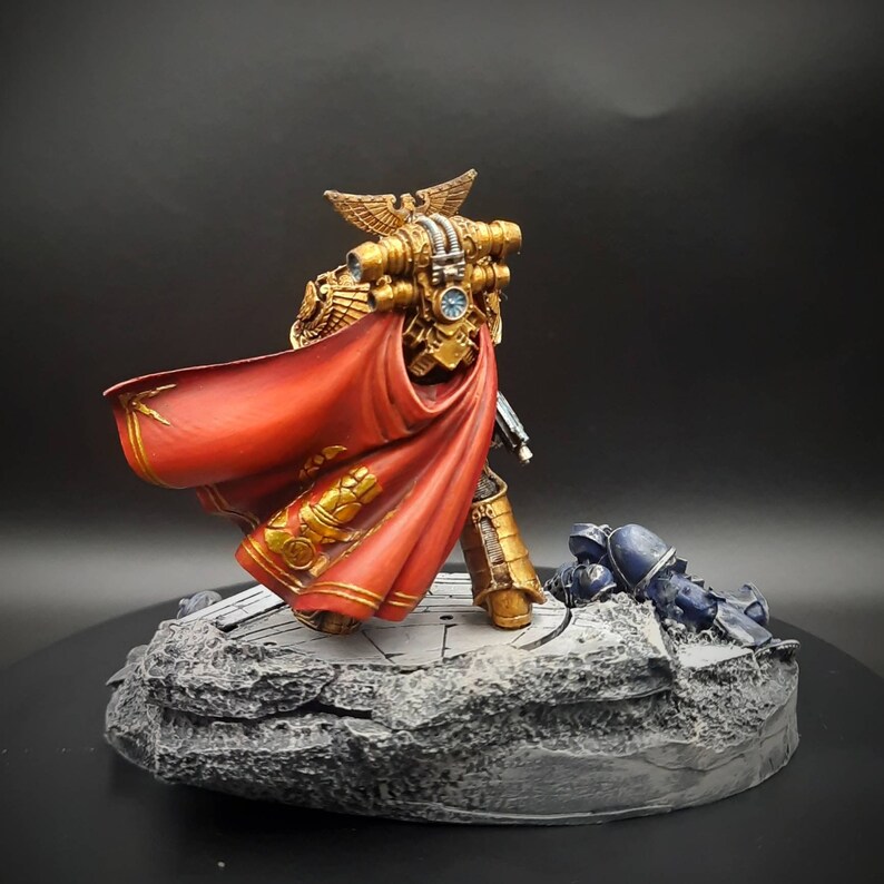 Rogal Dorn Primarch of the Imperial Fists Legion Painted | Etsy