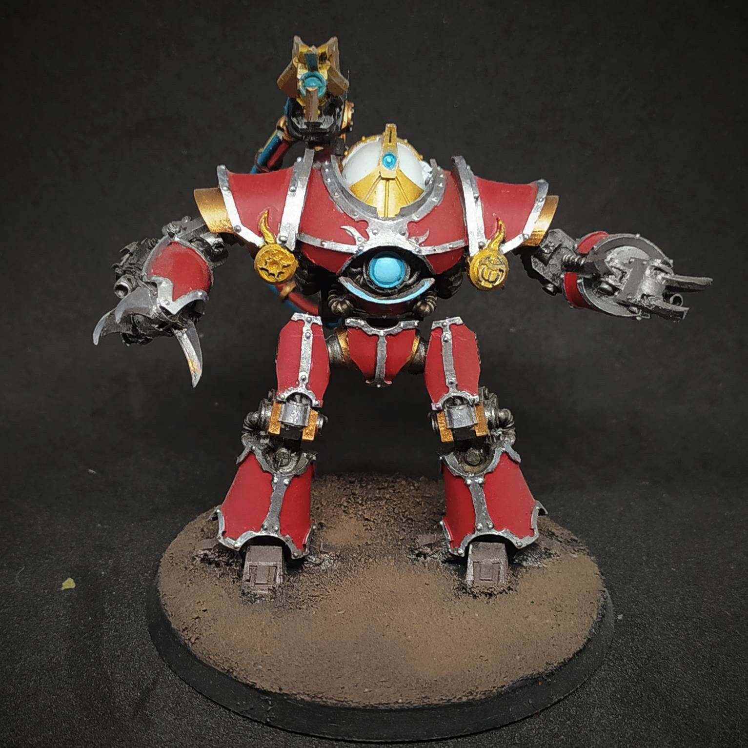 Castellax-Achea Battle-automata with Ether-flame Cannon | Etsy