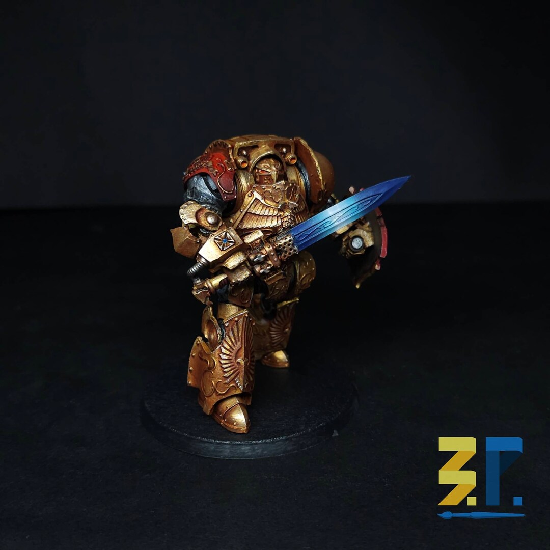 Legio Custodes Galatus Dreadnought Painted Commission - Etsy