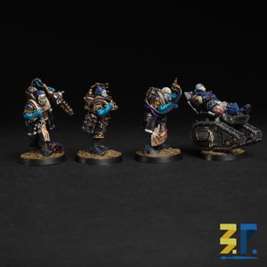 Solar Auxilia Surgeon-primus Aevos Jovan & Medicae Orderlies Painted ...
