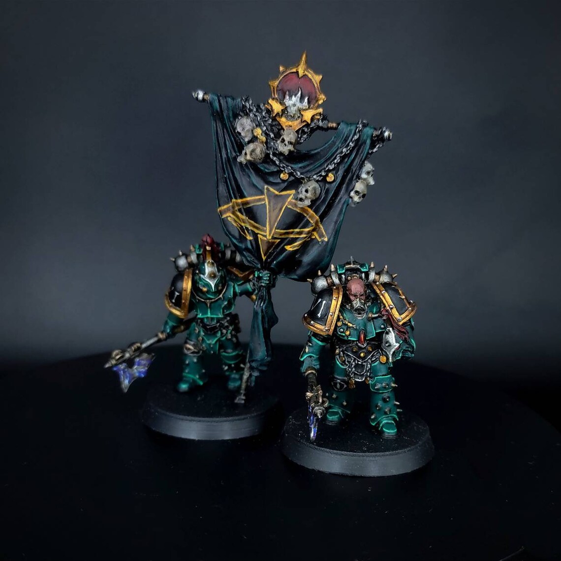Sons of Horus Legion Command Commission Painted - Etsy