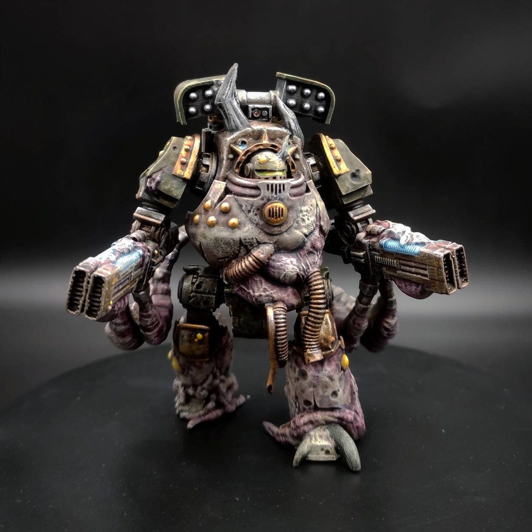 Death Guard Contemptor Dreadnought Painted Commission - Etsy