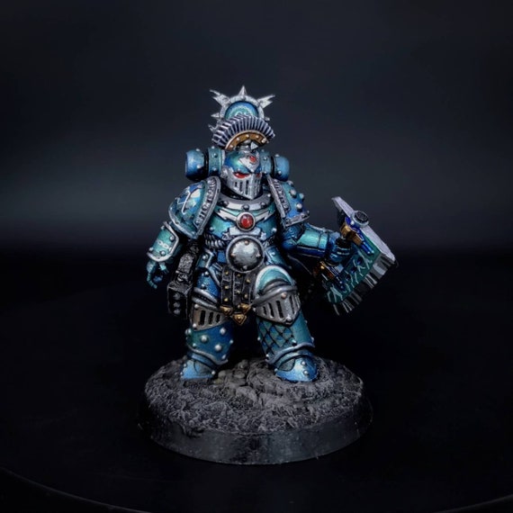 Praetor in Mk3 Armor / Praeire With Power Axe Paintedcan Be - Etsy