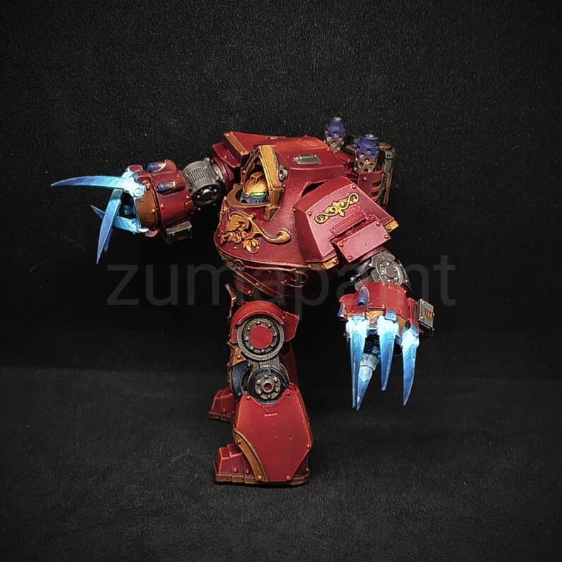 Blood Angels Legion Contemptor-incaendius Class Dreadnought - Etsy