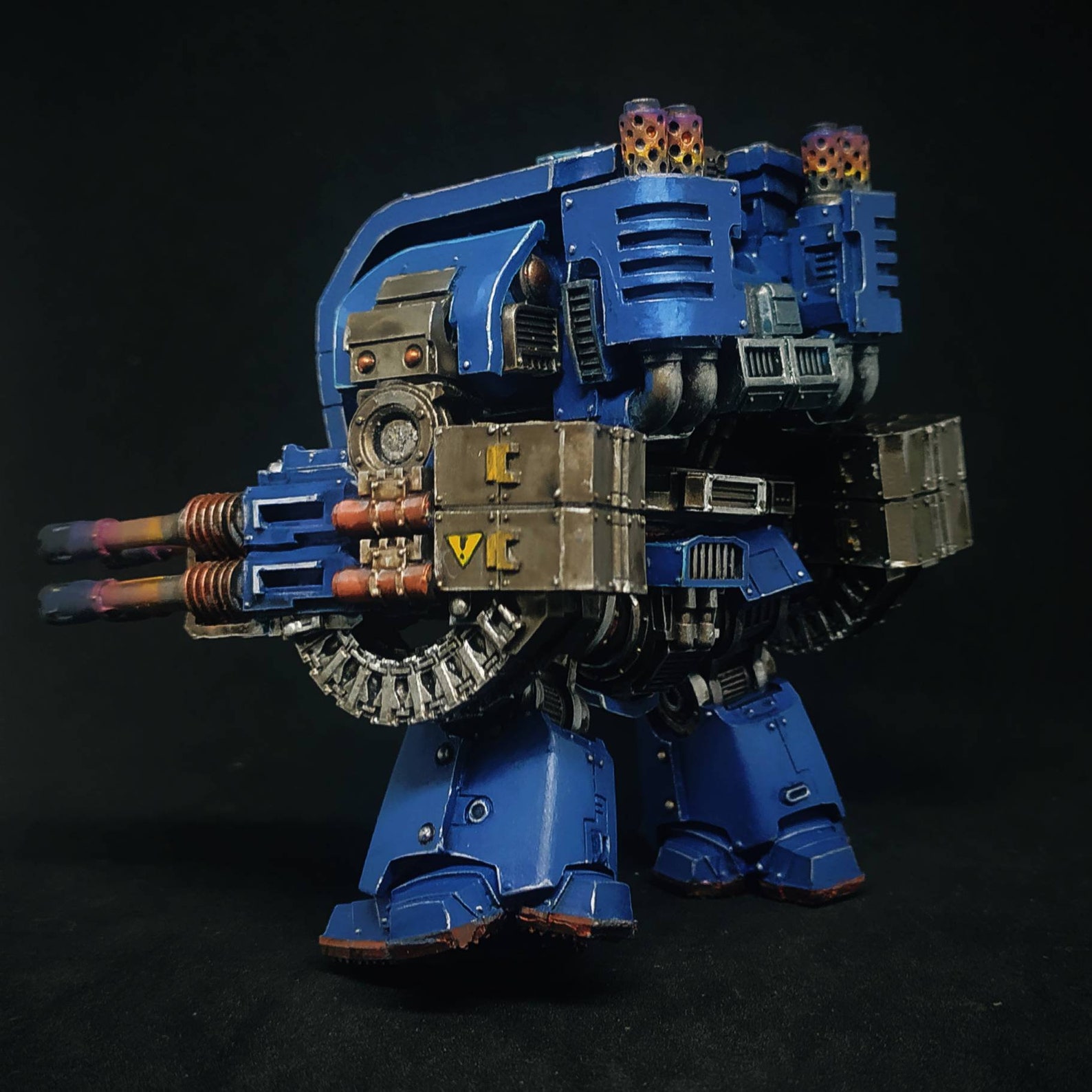 Ultramarine 30k 40k Leviathan Dreadnought With Storm Cannon - Etsy