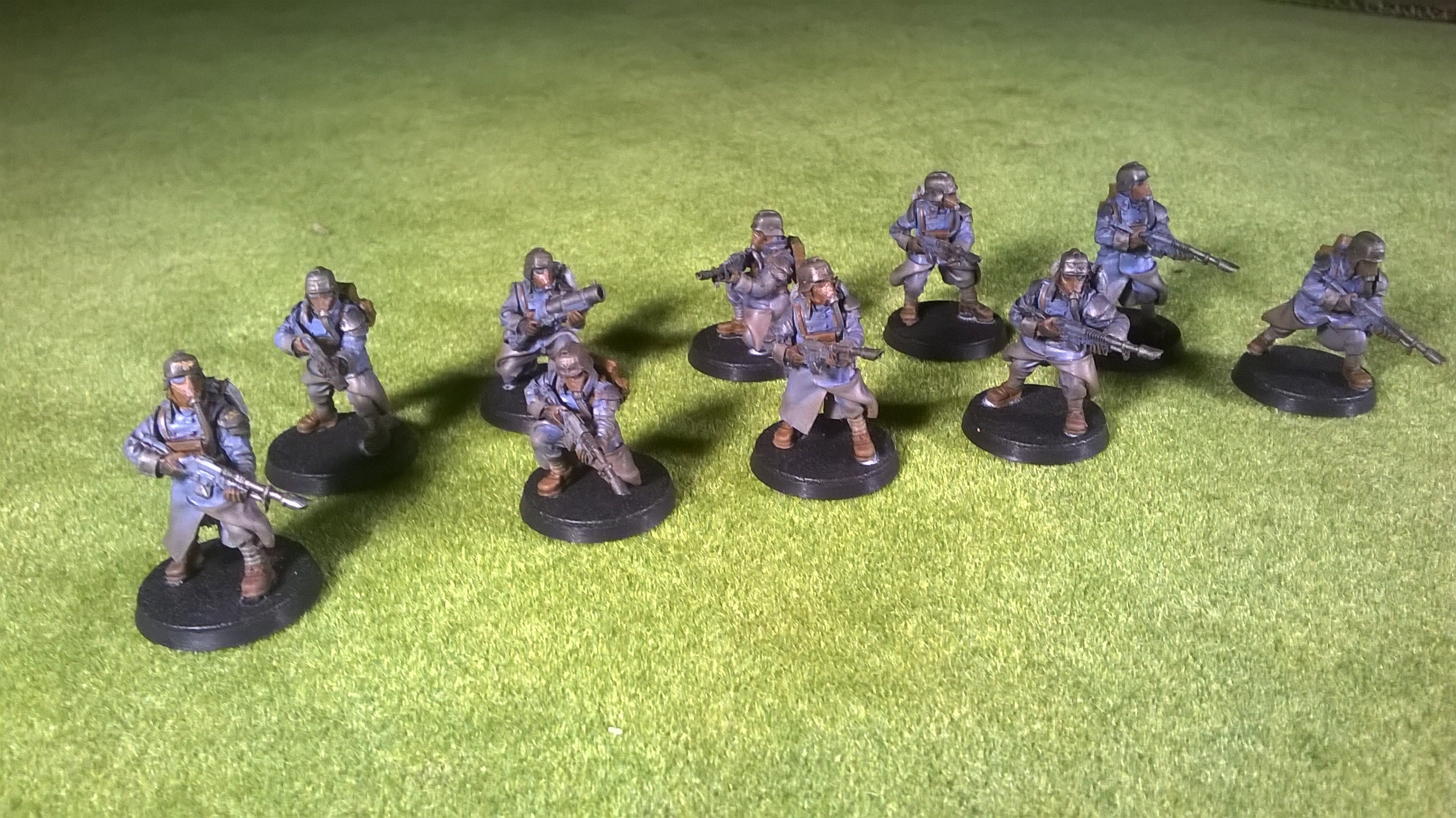 Death Korps of Krieg Infantry Squad Firing Forgeworld Paint | Etsy