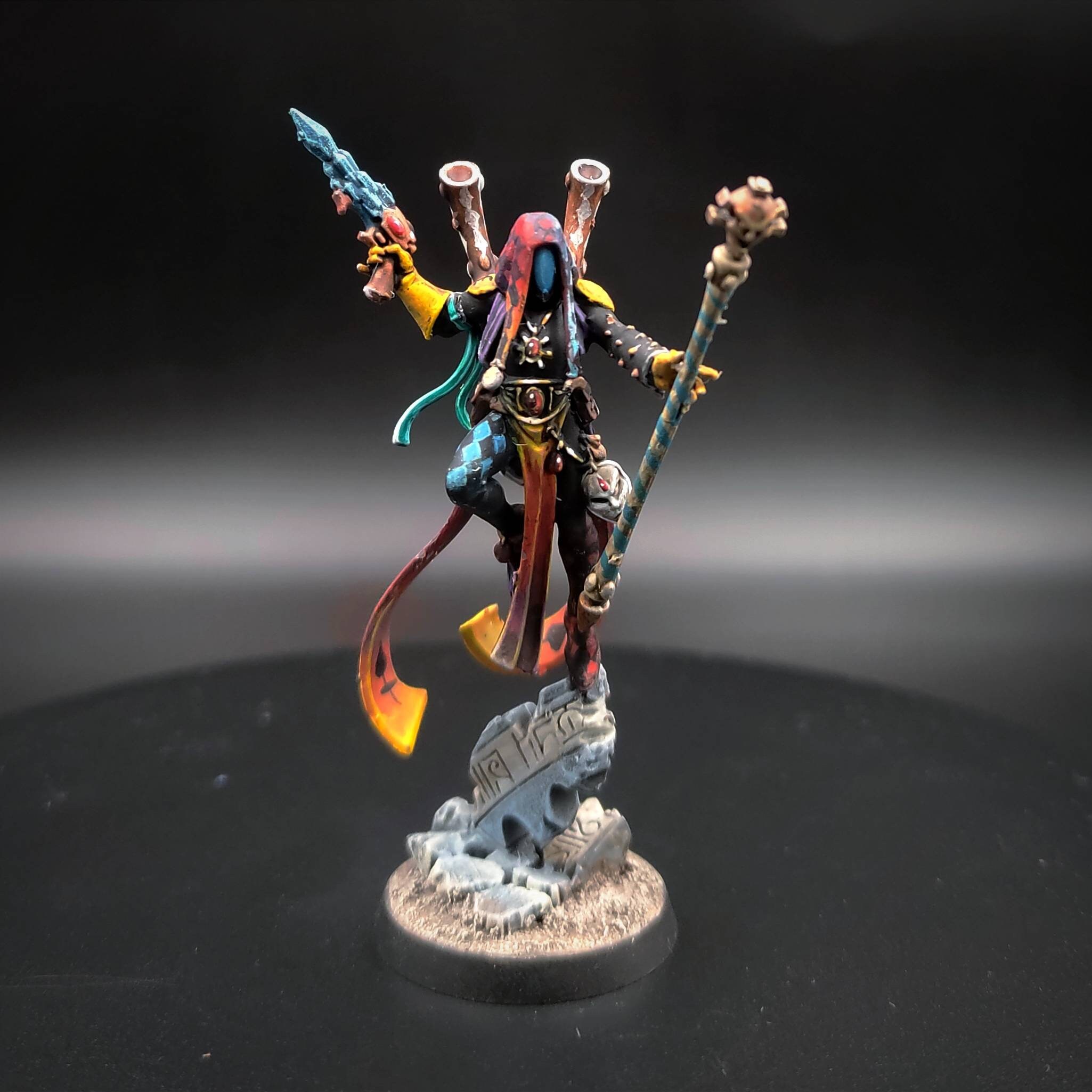 Shadowseer Harlequin Painted - Etsy
