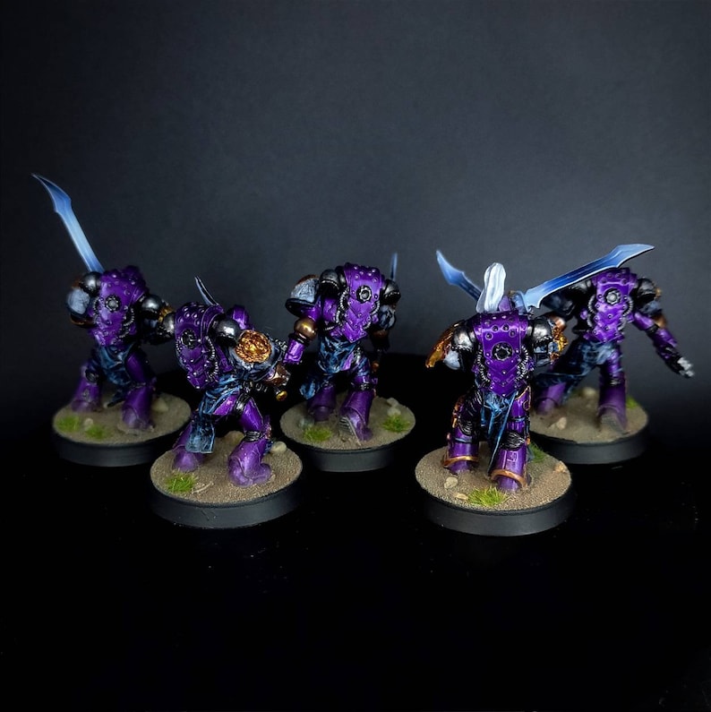 Emperor's Children Legion Palatine Blades Squad Painted - Etsy