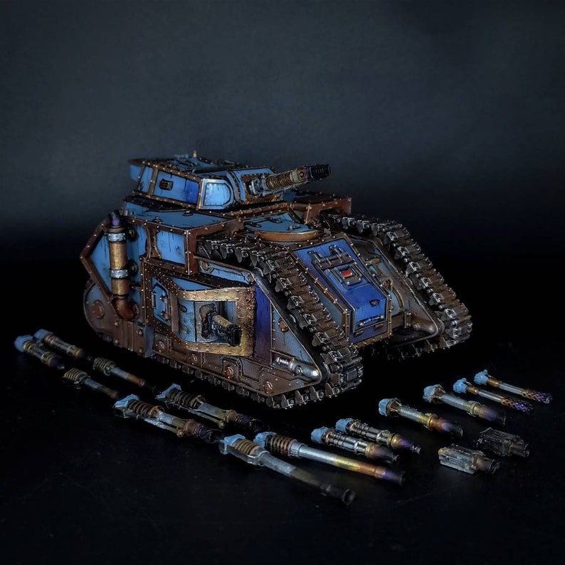 Solar Auxilia Carnodon Battle Tank Painted Commission - Etsy