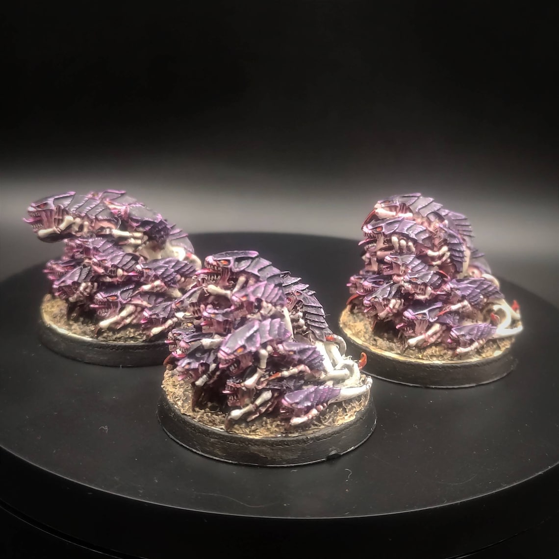 Tyranid Ripper Swarms three Base Painted - Etsy