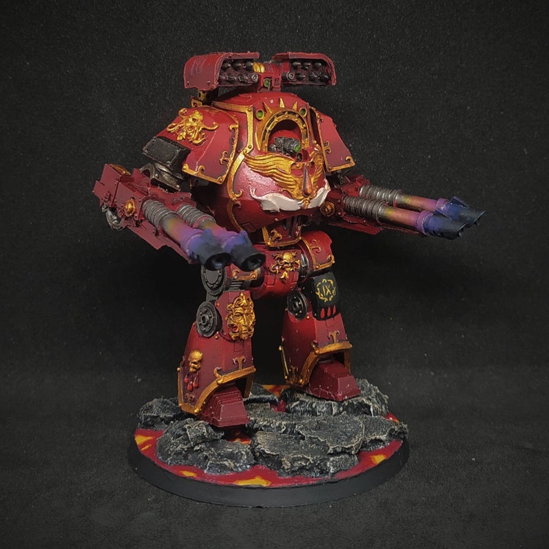 Blood Angels Contemptor Dreadnought Painted | Etsy