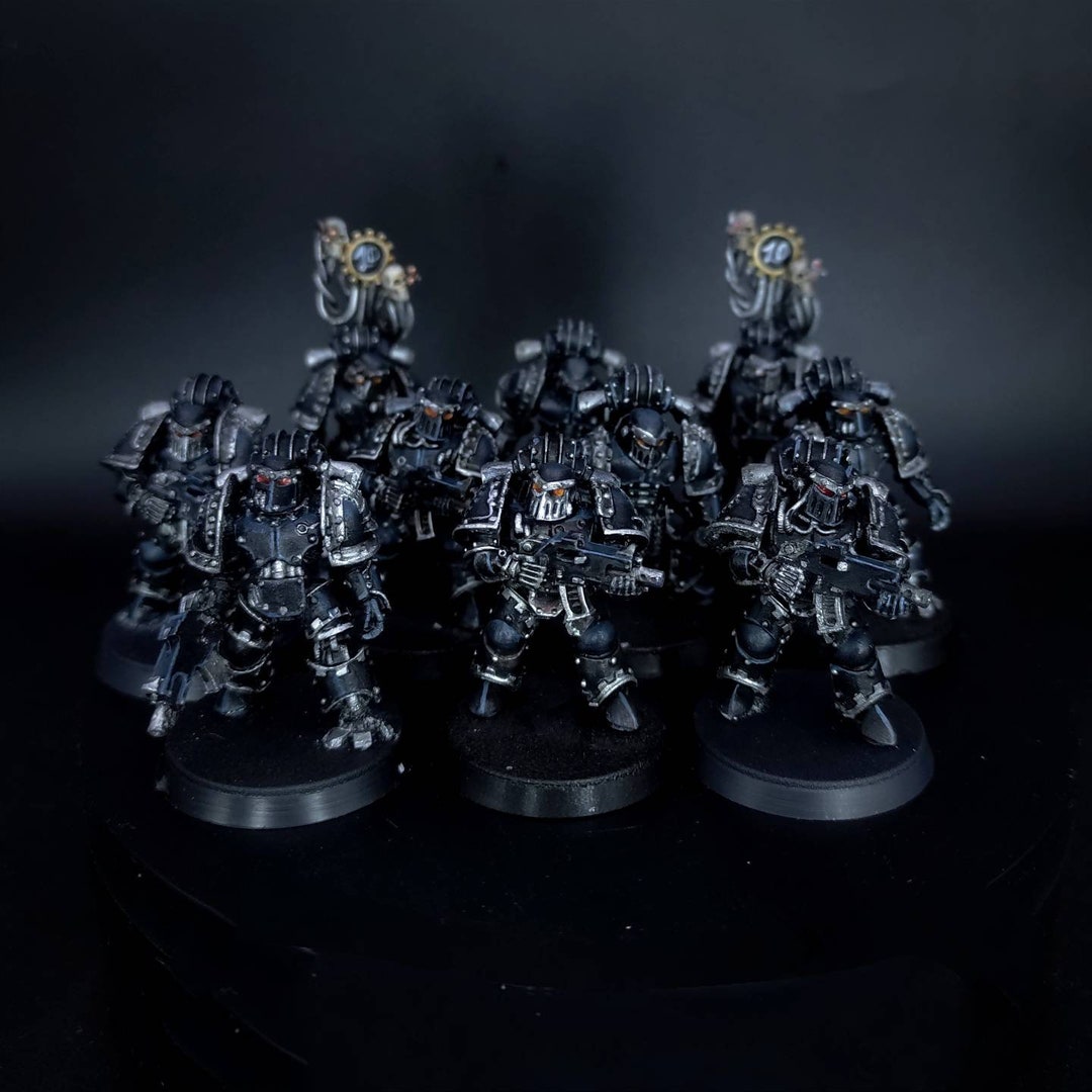 Iron Hands Legion 30k Mkiii Squad Painted 10 Models True Scale or ...