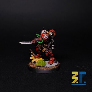 Leviathan Space Marine Lieutenant in Phobos Armor Painted Commission - Etsy