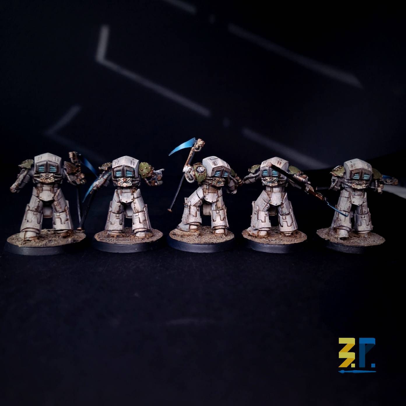Horus Heresy Death Guard Deathshroud Terminators Standard - Etsy UK