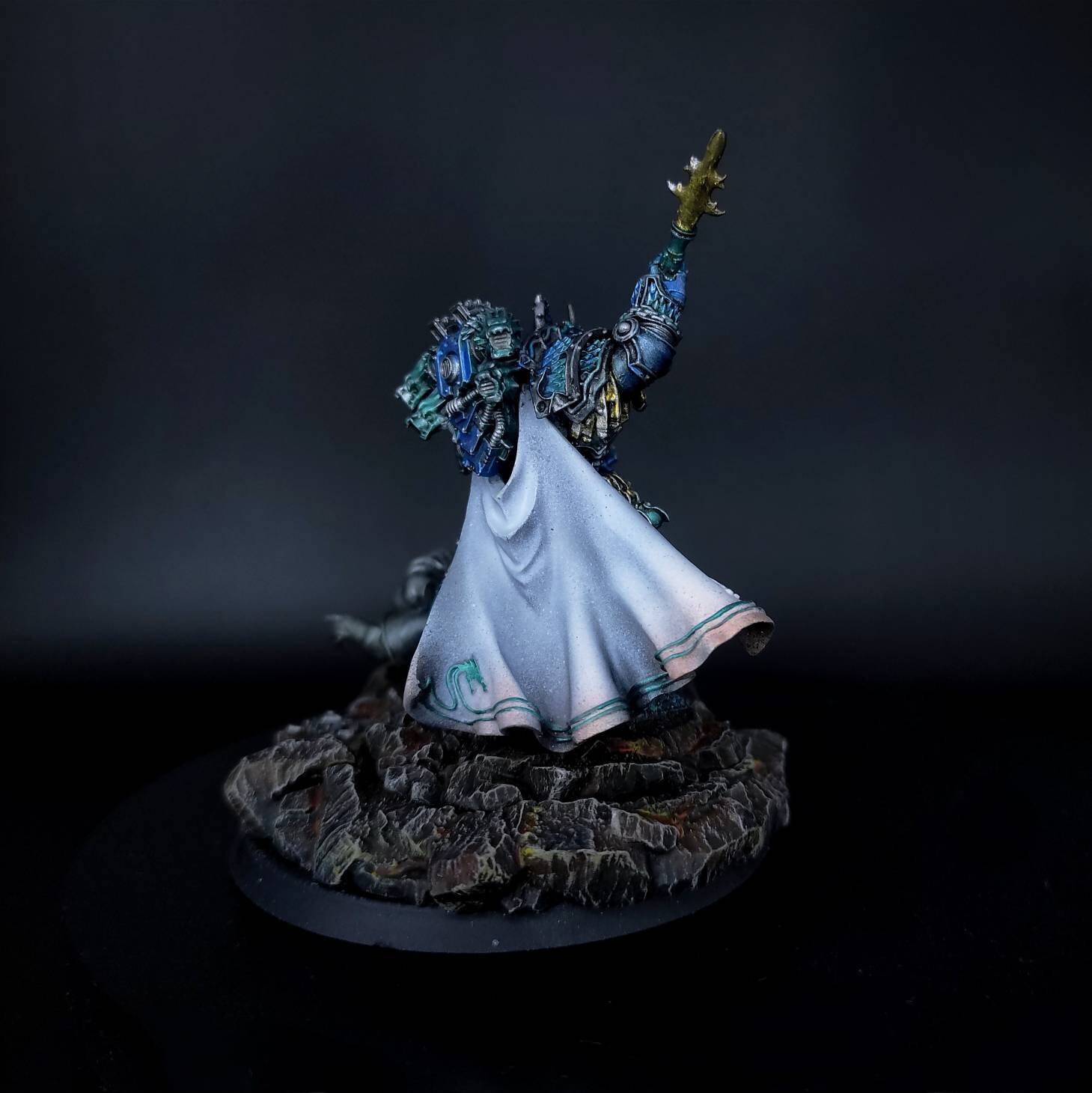 Alpharius Omegon Primarch of the Alpha Legion Painted - Etsy