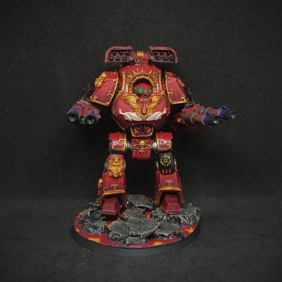 Blood Angels Contemptor Dreadnought Painted | Etsy