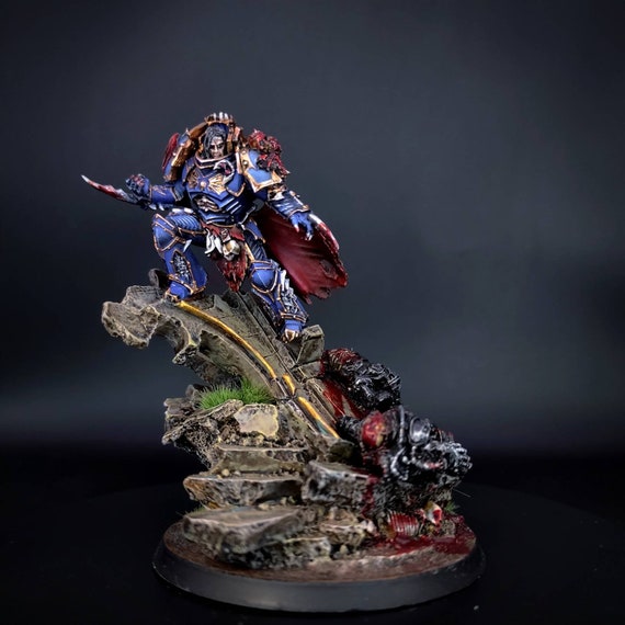Konrad Curze Primarch of the Night Lords Painted Commission - Etsy