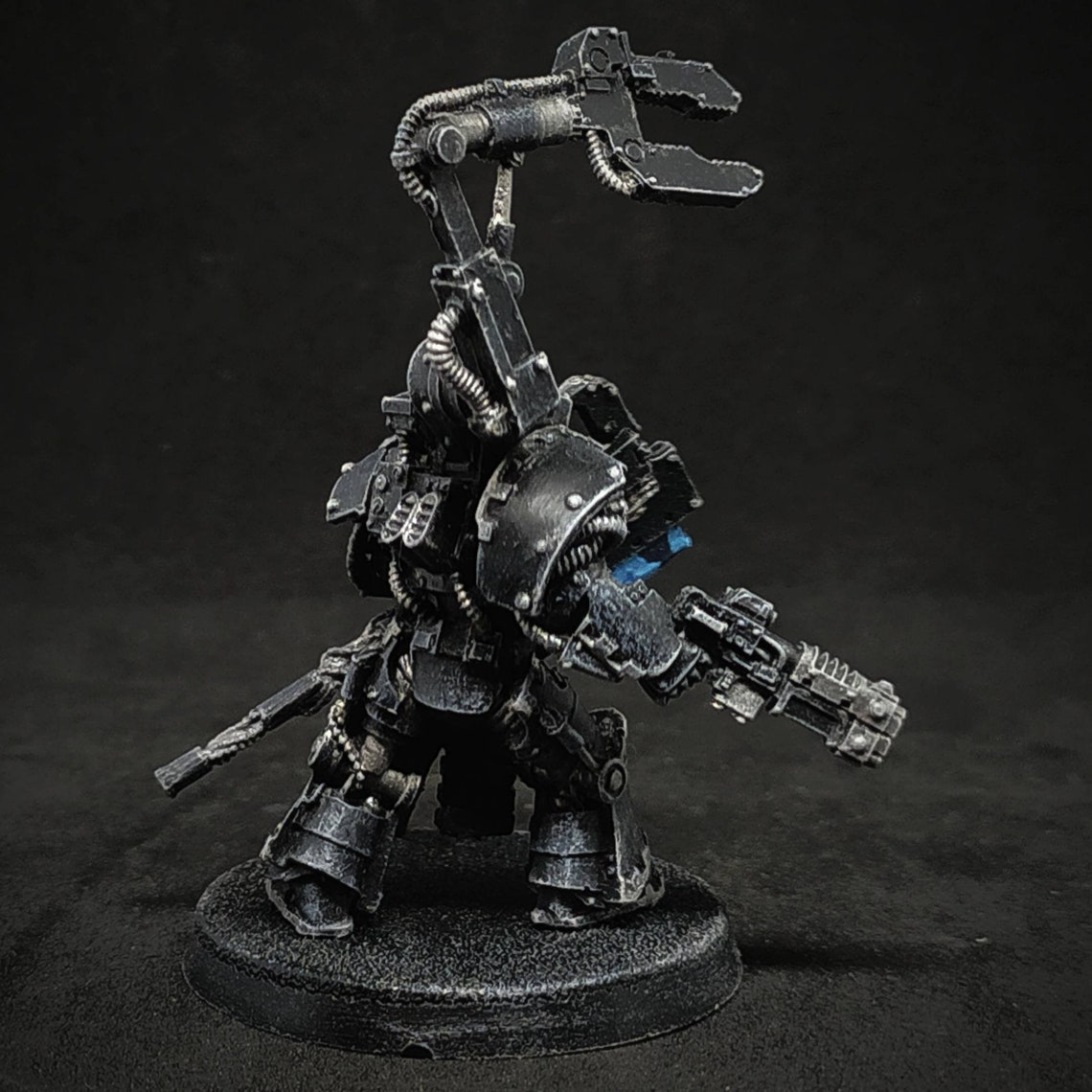 Iron Hands Legion 30k Iron Father Painted - Etsy