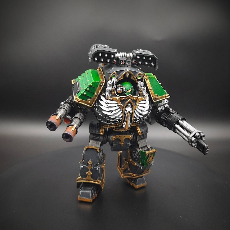 Dark Angels Contemptor Dreadnought 30k 40k Painted Commission - Etsy ...