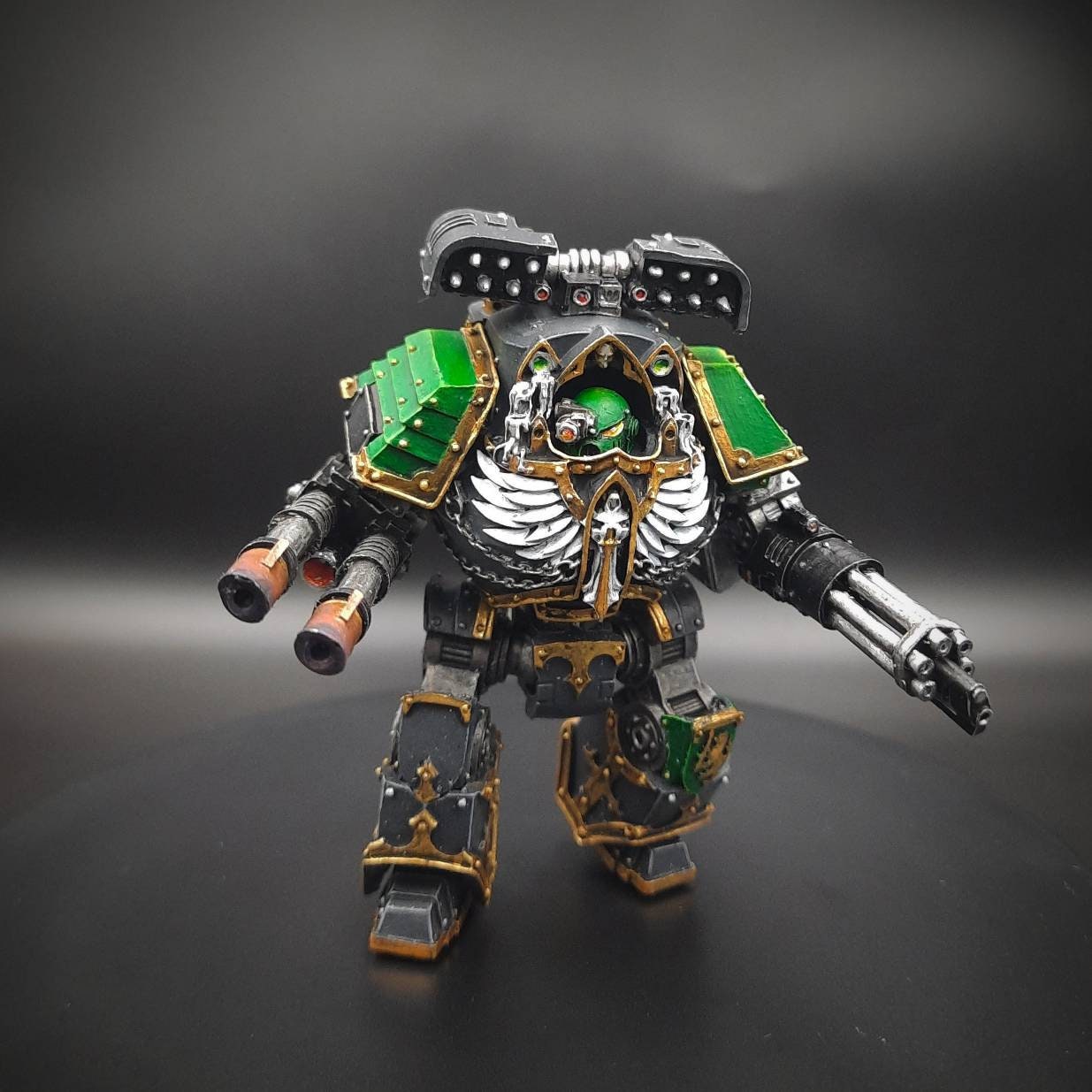 Dark Angels Contemptor Dreadnought 30k 40k peint | Etsy