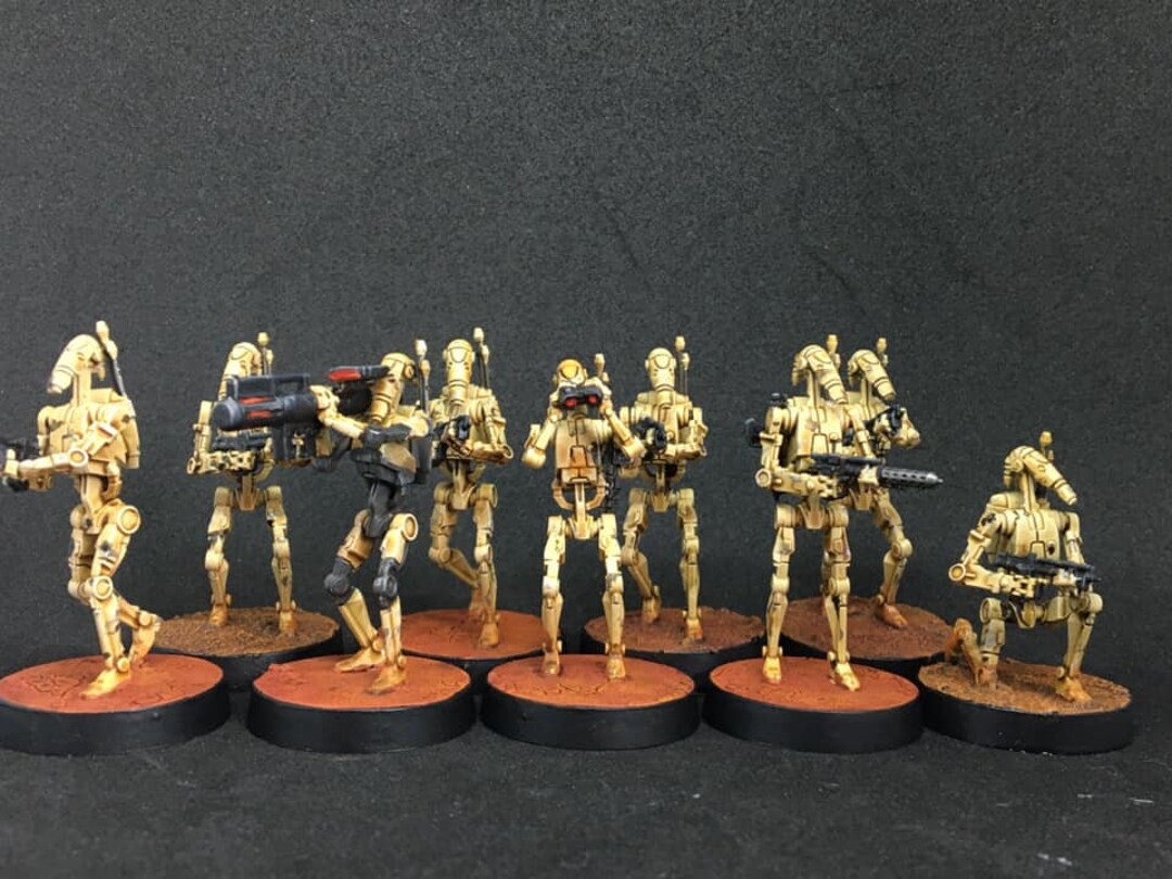 B1 Battle Droids Painted Commission - Etsy