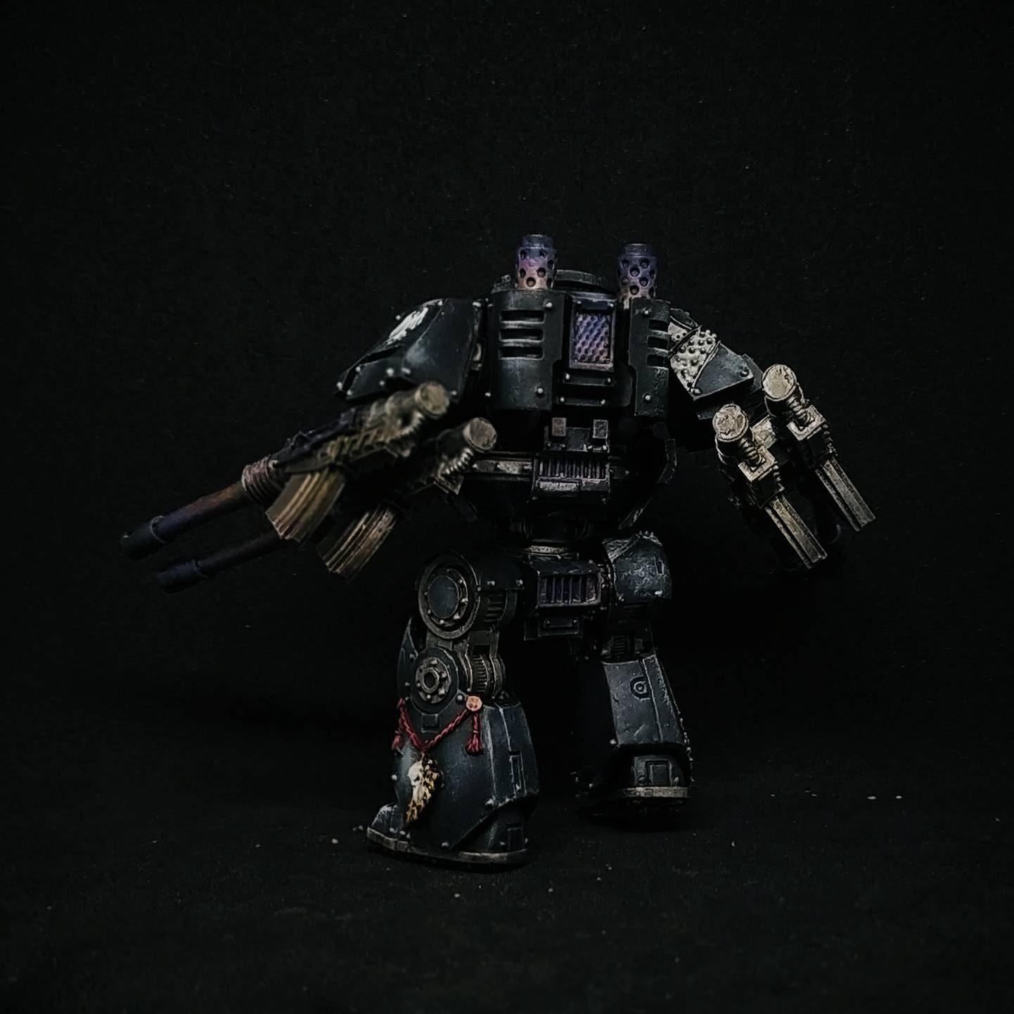 Raven Guard Contemptor Dreadnought Painted | Etsy