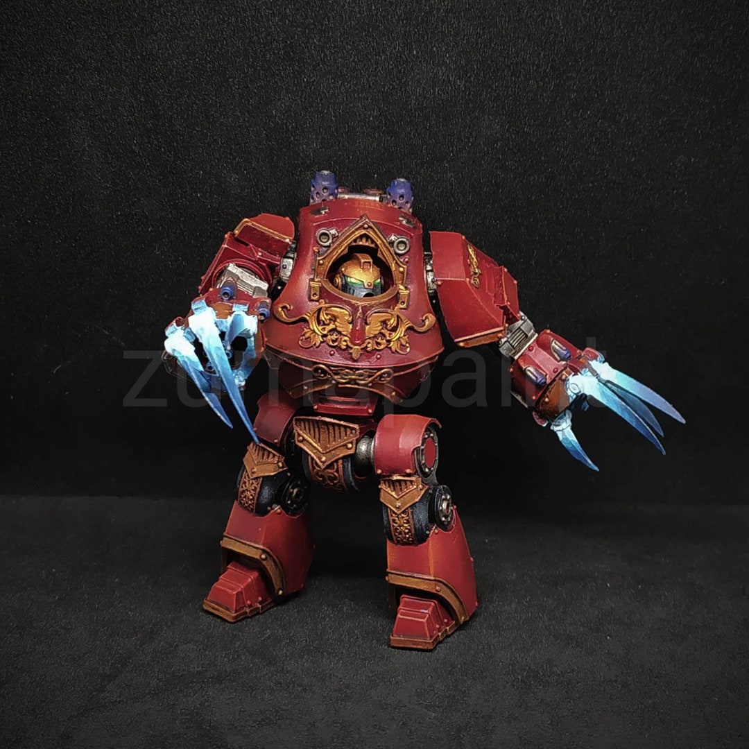 Blood Angels Legion Contemptor-incaendius Class Dreadnought - Etsy