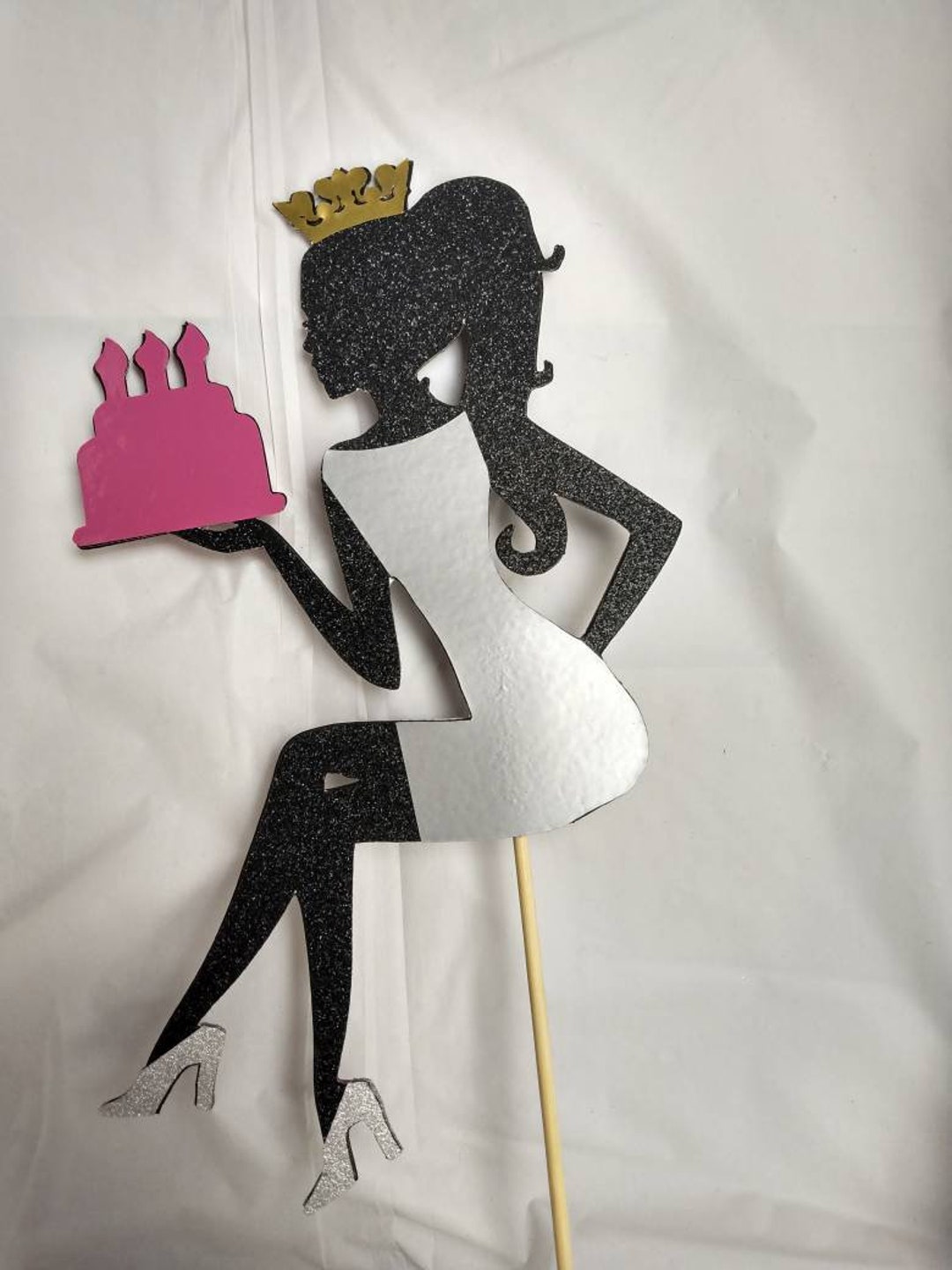 Ladies Birthday Cake Topper, Mom Cake Topper, Grown Woman Birthday Cake ...