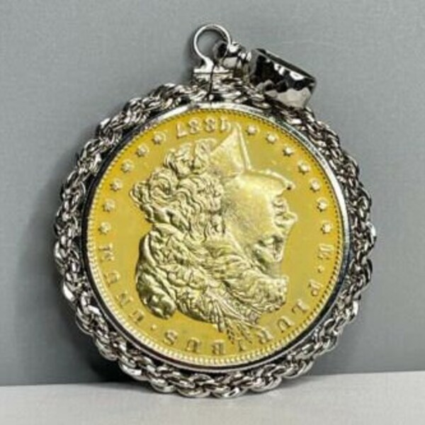 Morgan Silver Dollar Necklace - Etsy