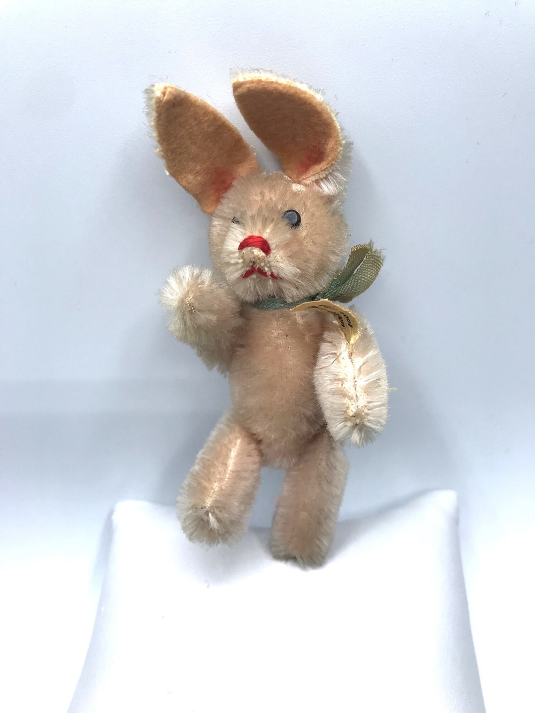 Vintage SCHUCO Miniature Jointed Bunny Rabbit Made in Us-zone - Etsy