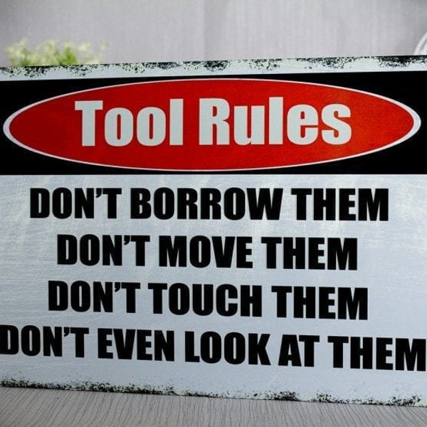 Tool Rules - Etsy