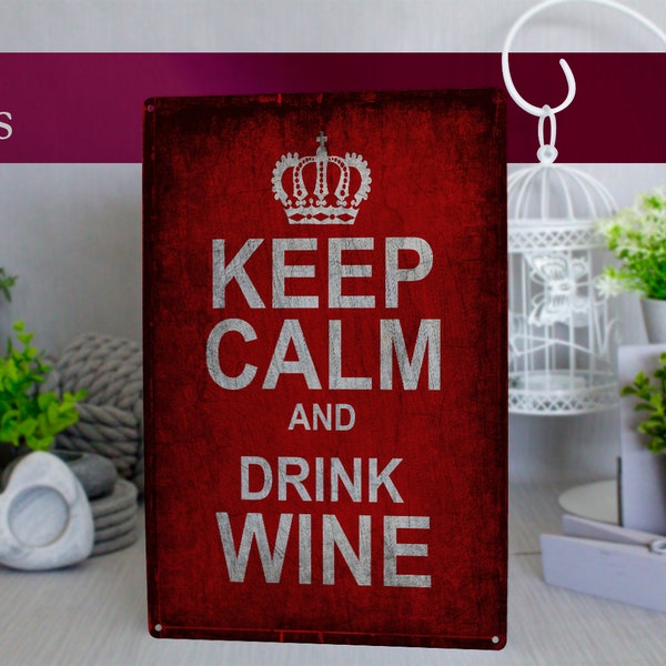 Keep Calm Sign - Etsy