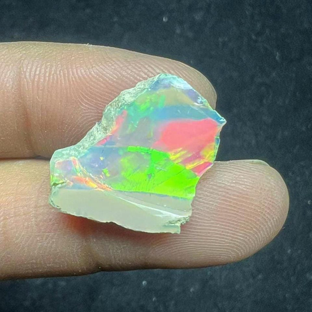 RARE Ethiopian Opal Rough, Natural Opal Crystal, Fire Opal Rough ...