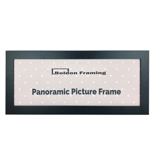 Panoramic Sizes Picture Frames Photo Frames Modern Poster Frame Black ...